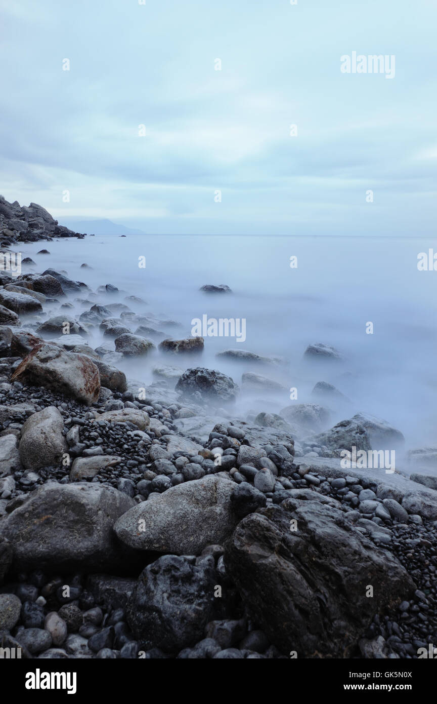 The night sea Stock Photo - Alamy