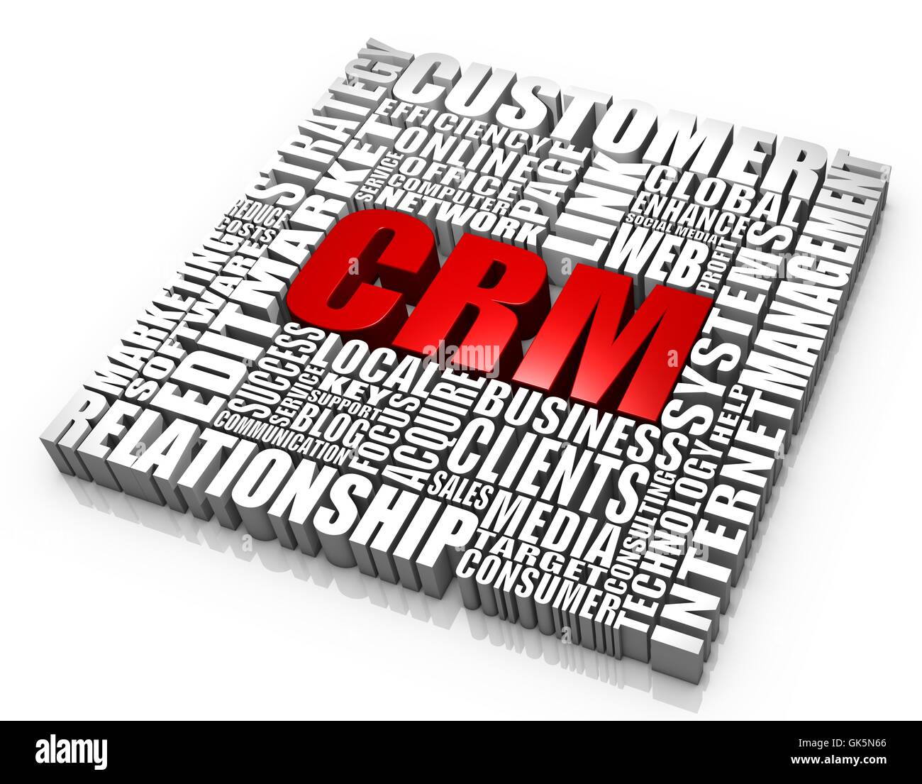 Computer customer support crm Cut Out Stock Images & Pictures - Alamy