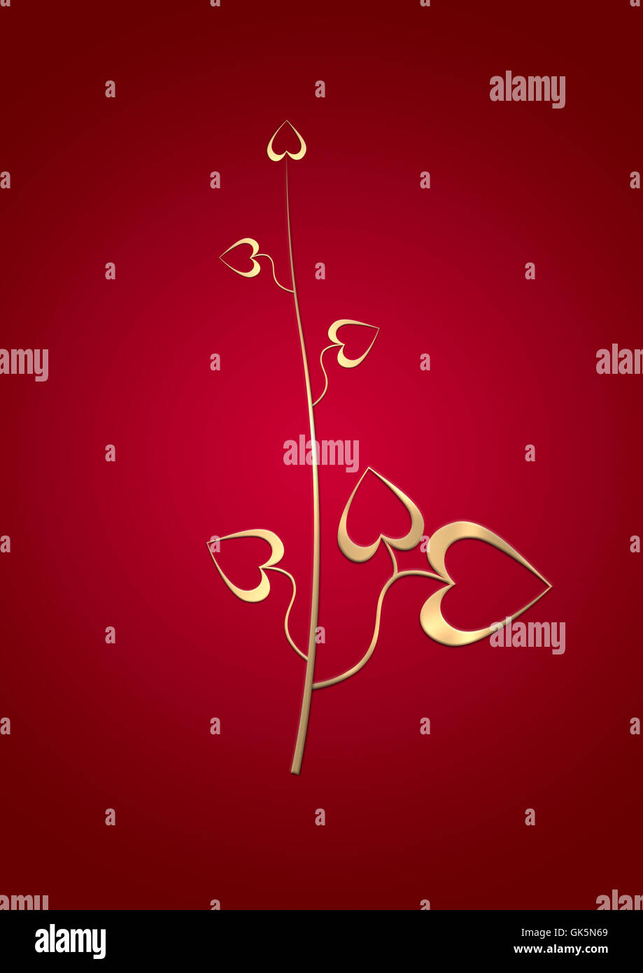 Gold flower hi-res stock photography and images - Alamy