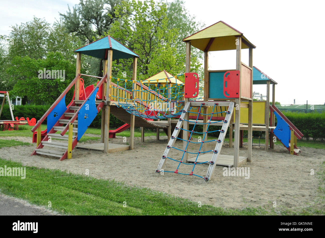 kids playground empty Stock Photo - Alamy