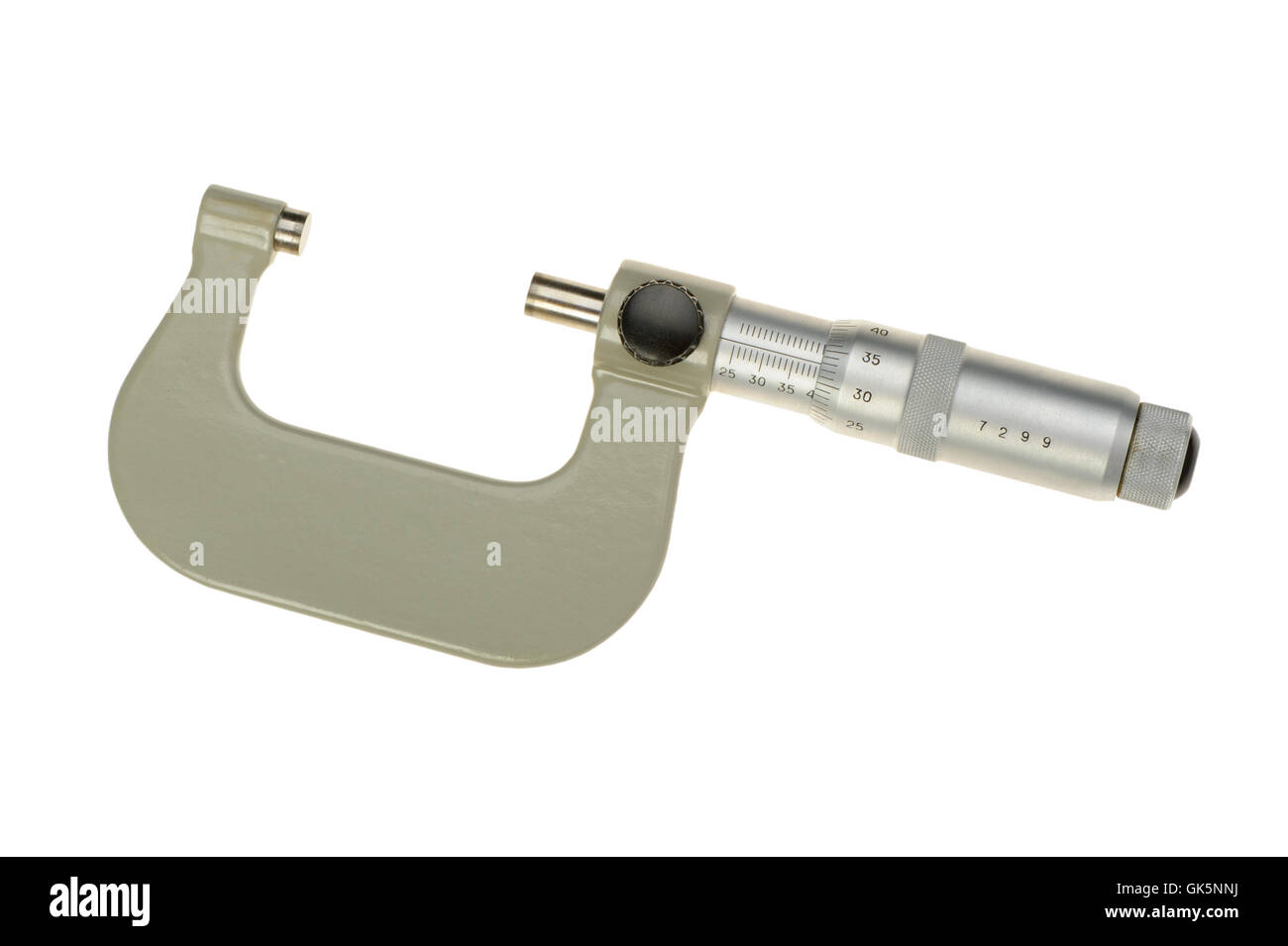 Metric micrometer Cut Out Stock Images & Pictures - Alamy