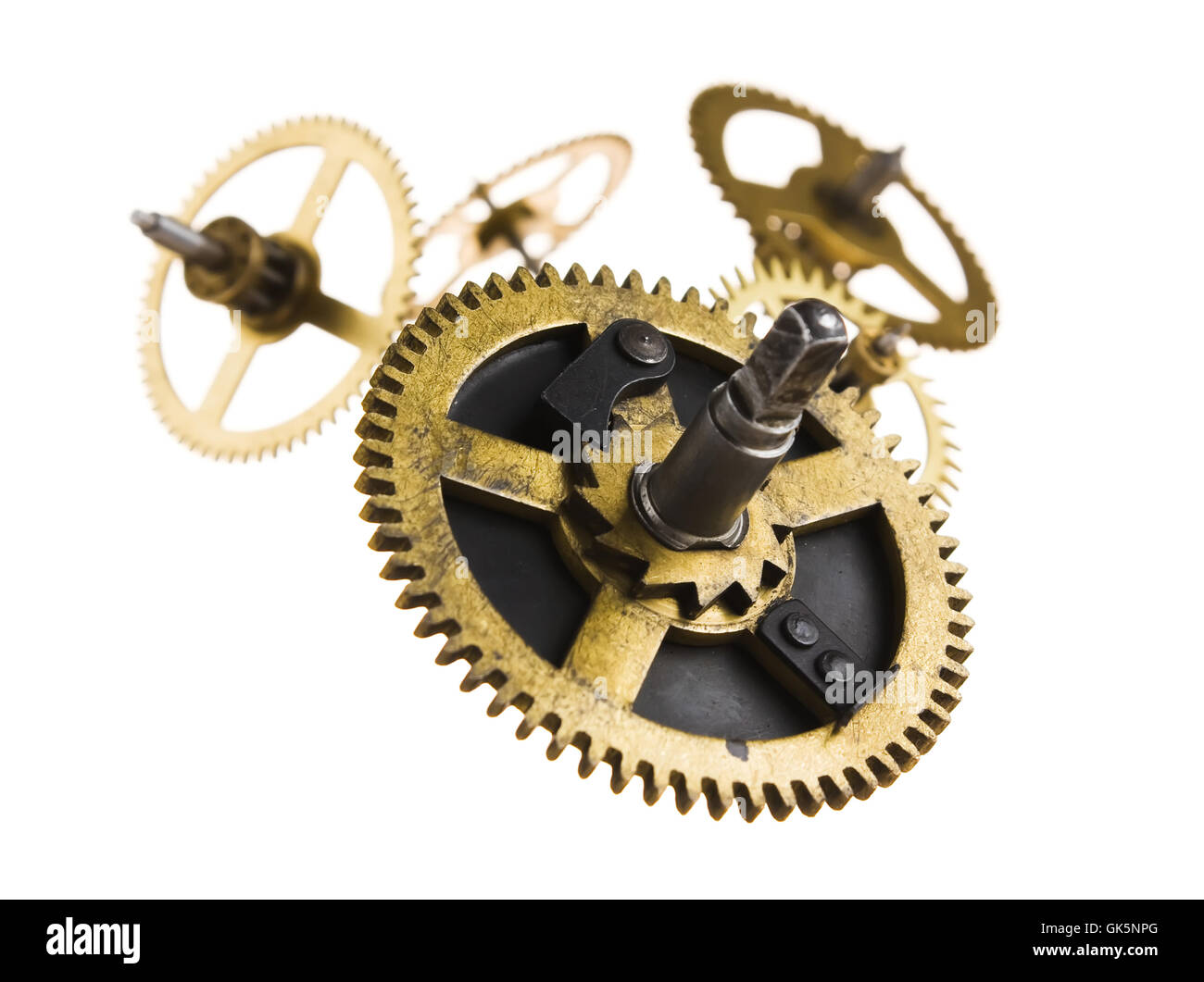 Gear of the clock Stock Photo - Alamy