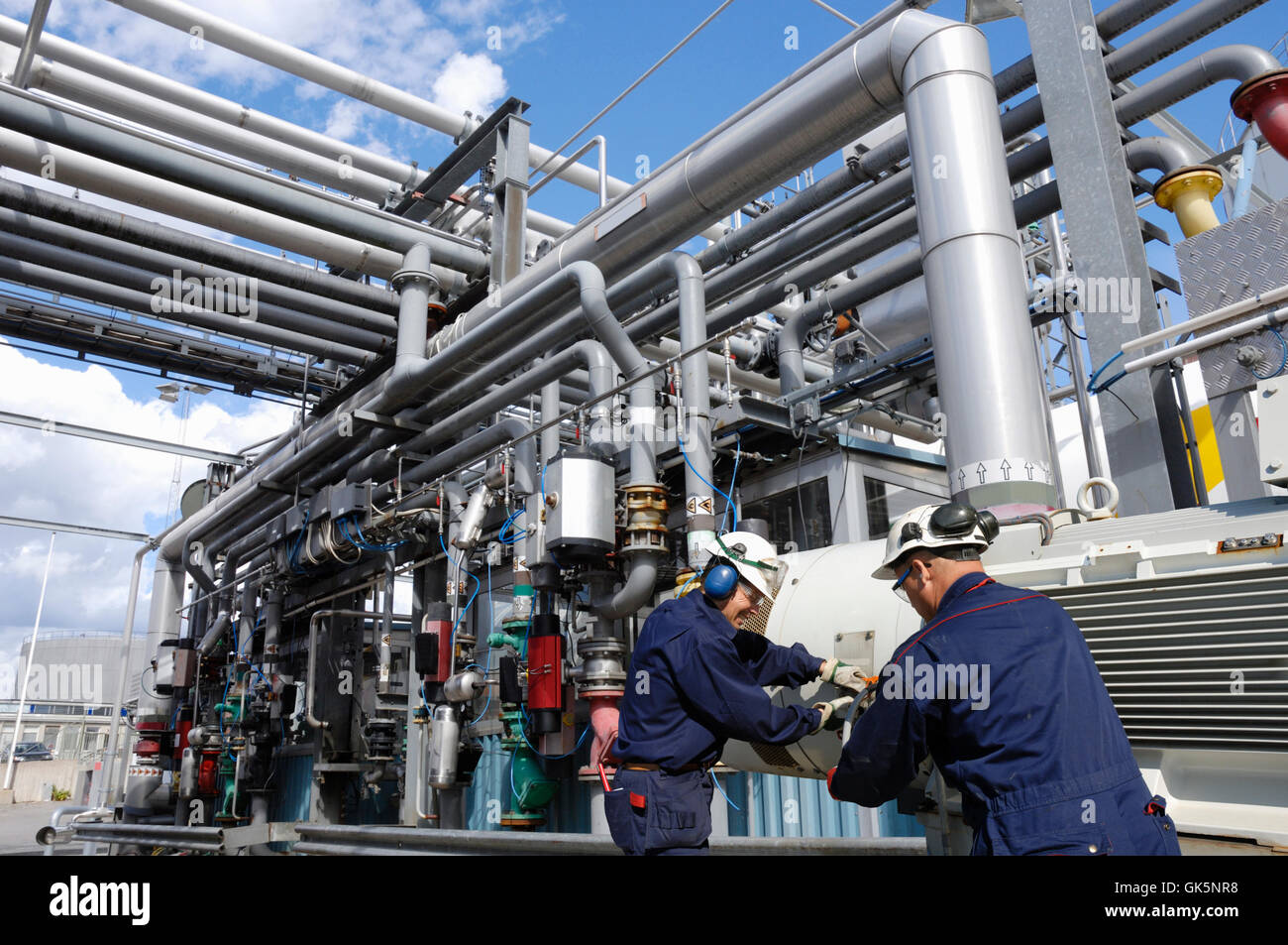 industry fuel gas Stock Photo - Alamy
