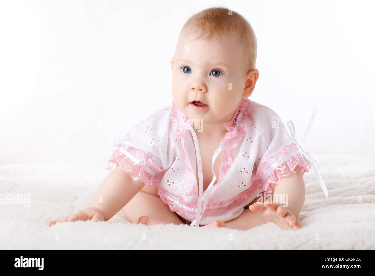 portrait of a baby Stock Photo - Alamy