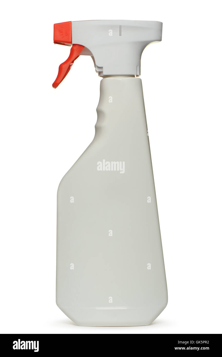 bottle of window cleaner Stock Photo - Alamy