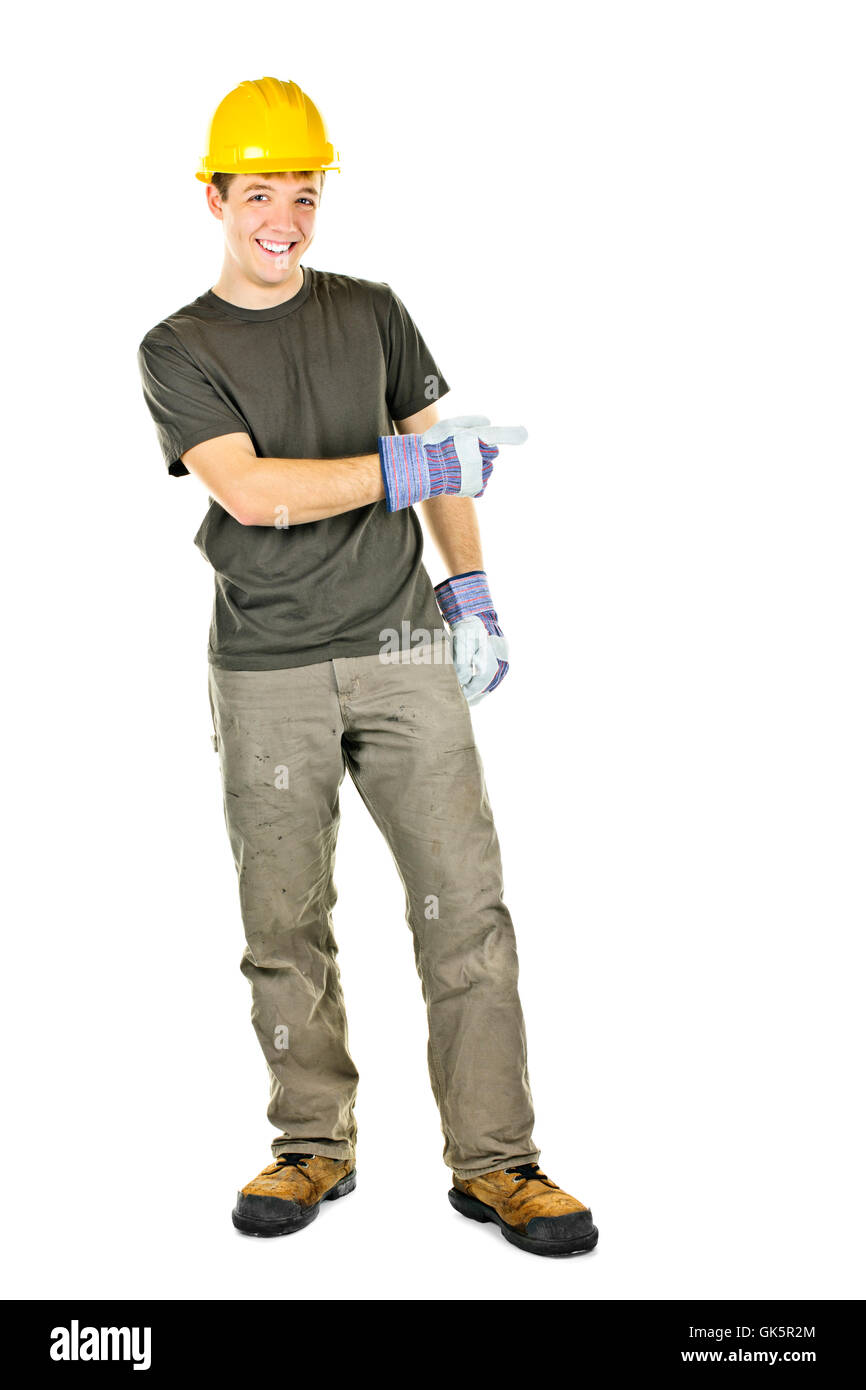 Joyful young male laughing Cut Out Stock Images & Pictures - Alamy