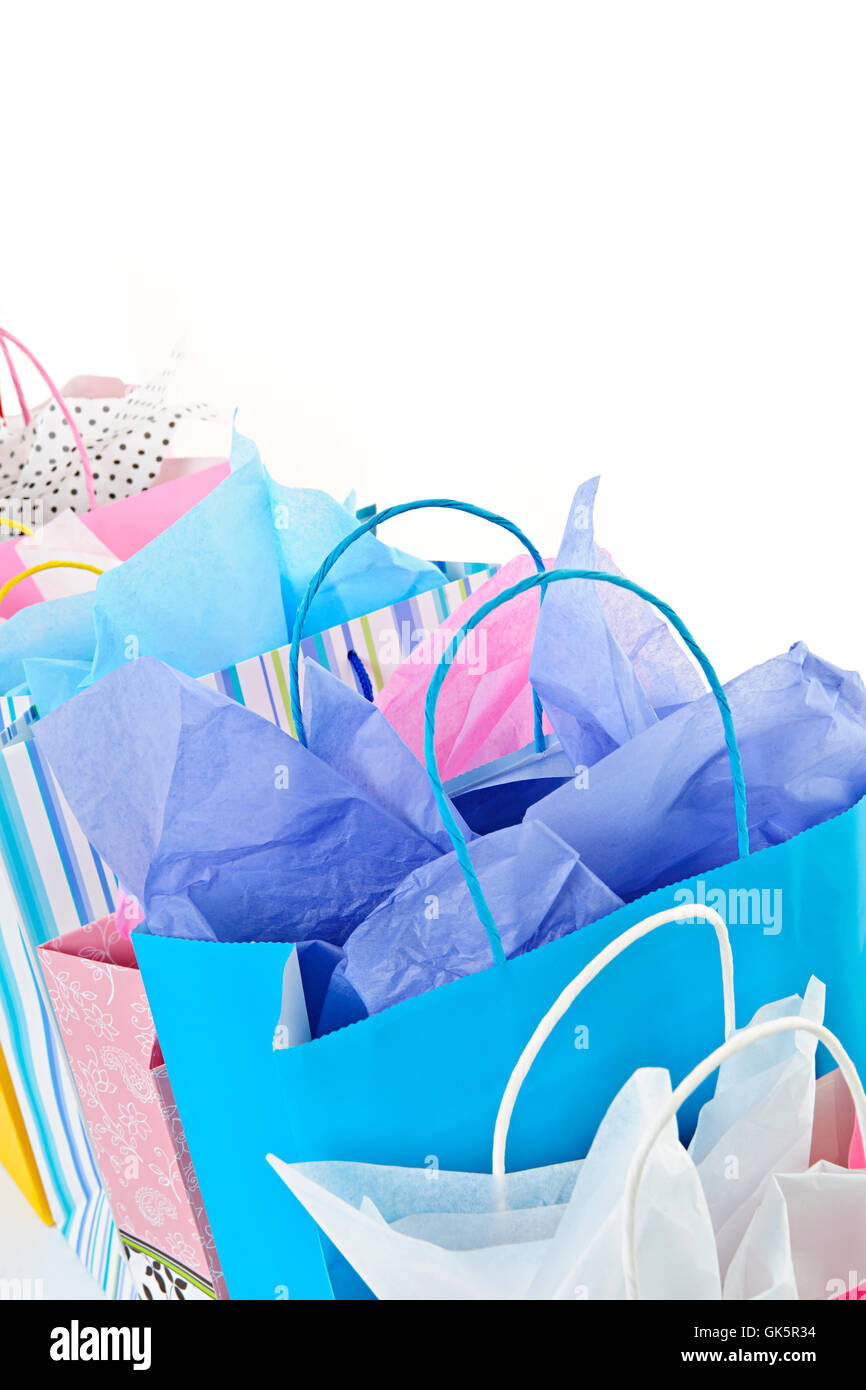 Shopping spree many bags hi-res stock photography and images - Alamy