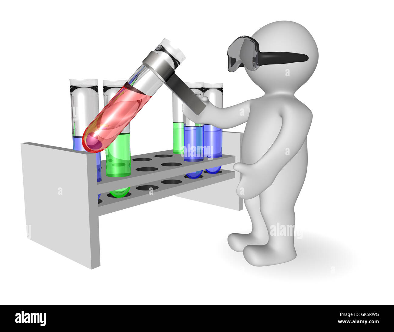 Laborant Cut Out Stock Images & Pictures - Alamy