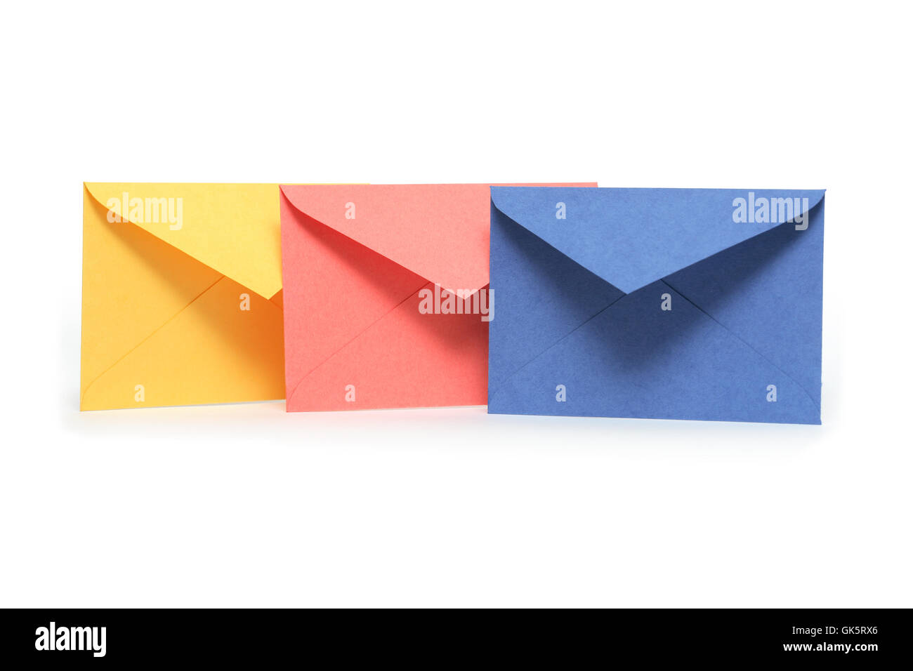 Colorful Empty Envelopes Stock Photo - Alamy
