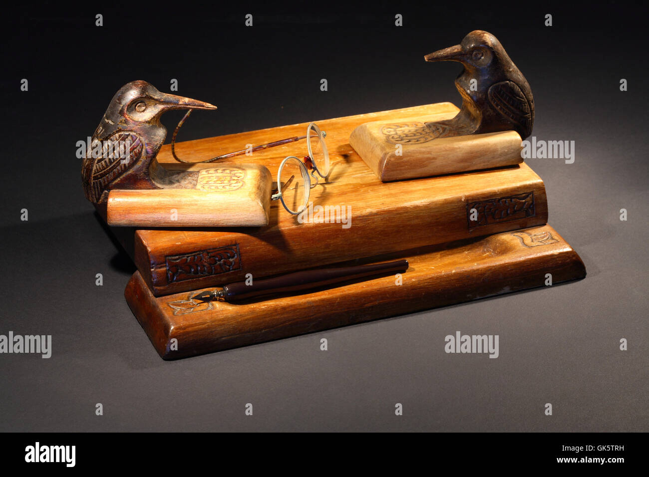 Vintage Desk Set Stock Photo - Alamy