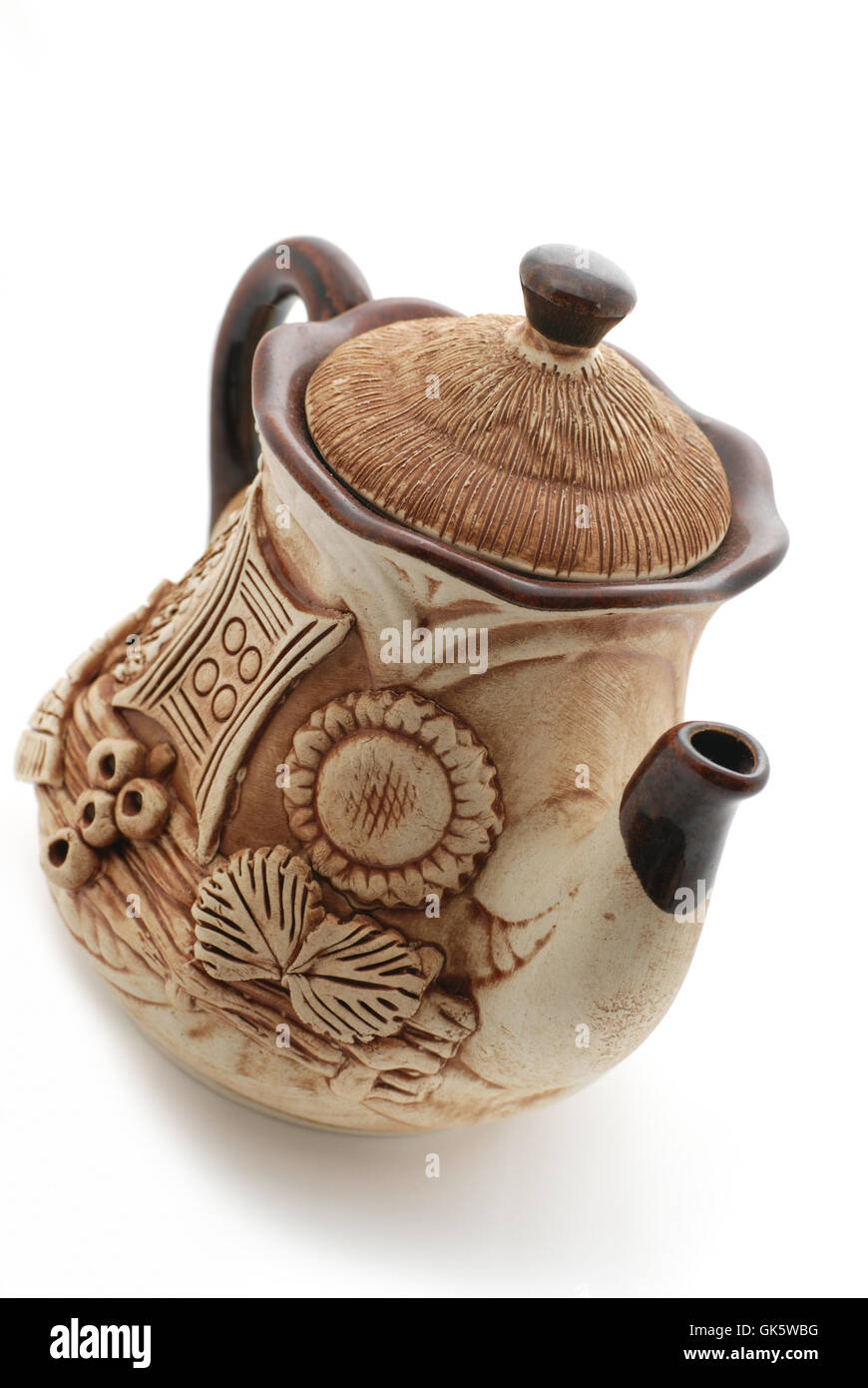 Pottery kettle hi-res stock photography and images - Alamy