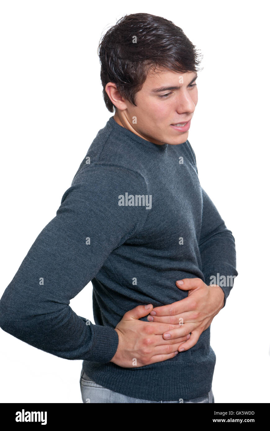 man with hand stitches Stock Photo - Alamy