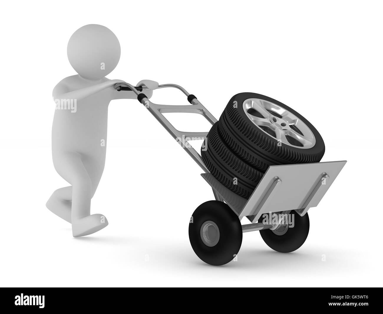 Hand porter Black and White Stock Photos & Images - Alamy