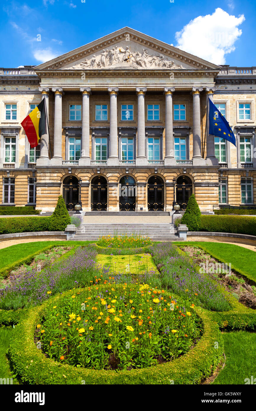 Belgian Federal Parliament, Brussels Stock Photo - Alamy