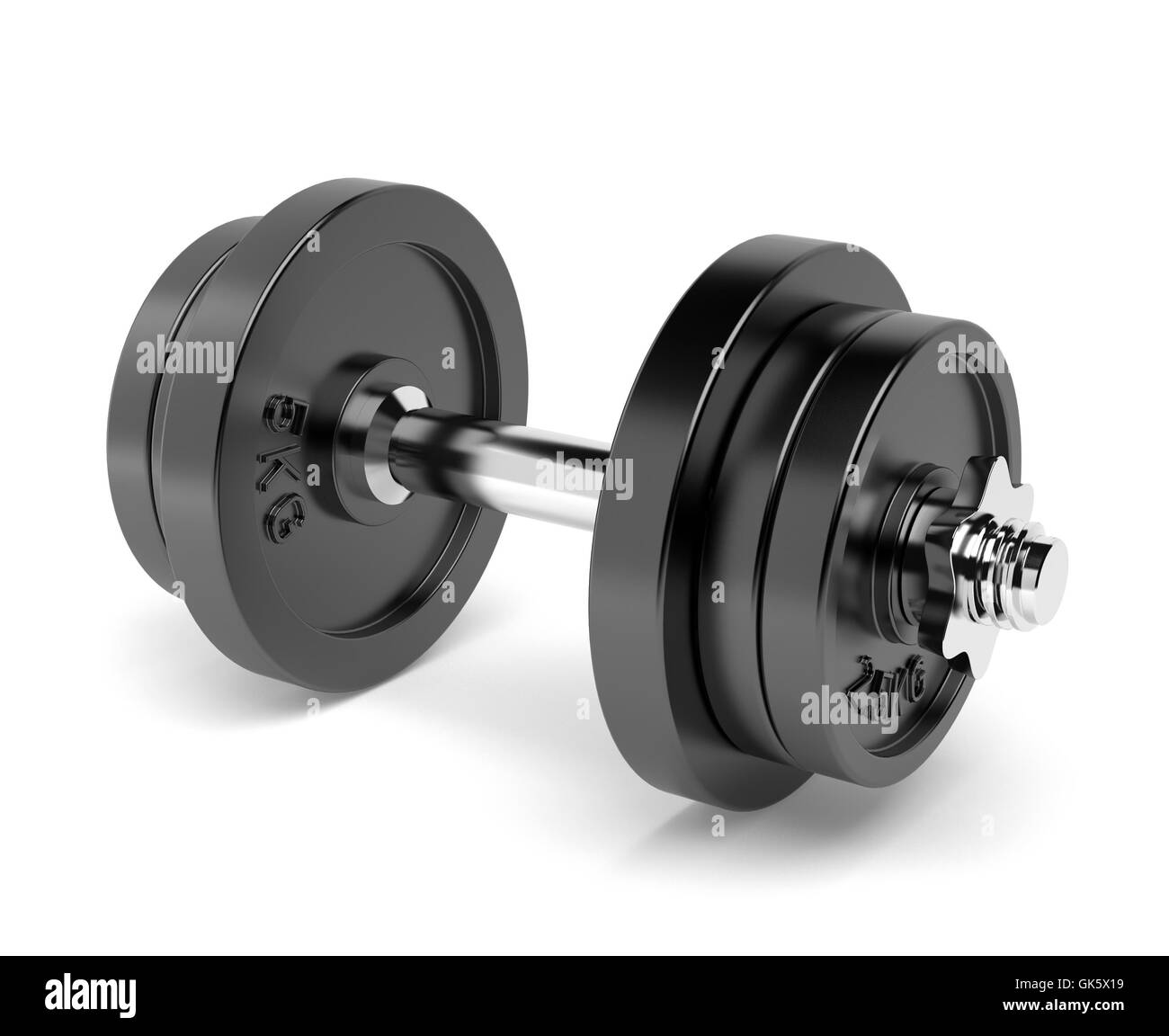 Dumbbell Black and White Stock Photos & Images - Alamy