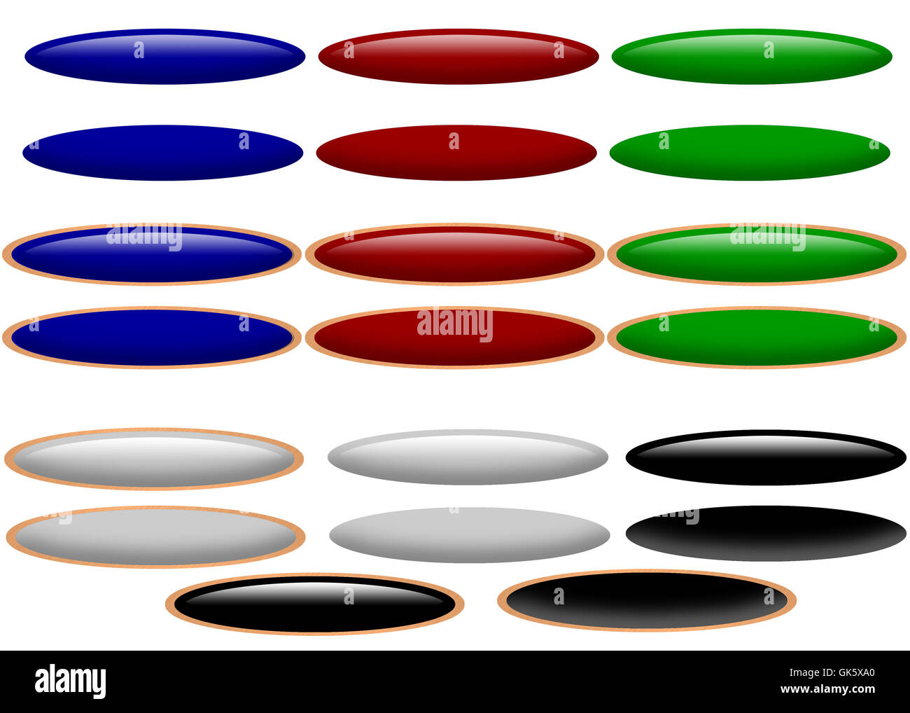 Red and blue buttons hi-res stock photography and images - Alamy