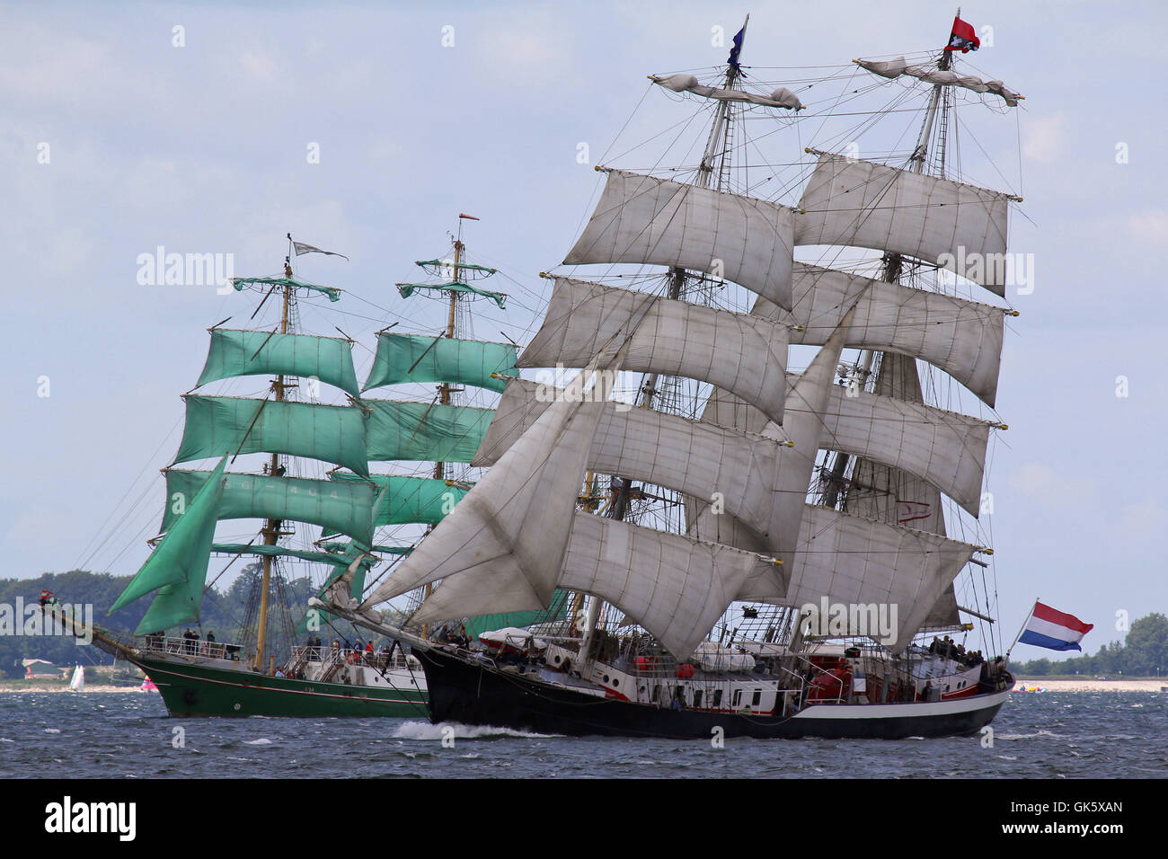 ships sailing boat sailboat Stock Photo - Alamy