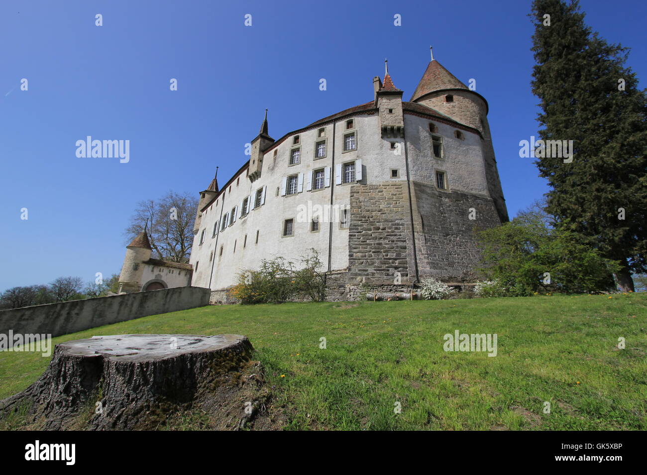 Oron castle hi-res stock photography and images - Alamy