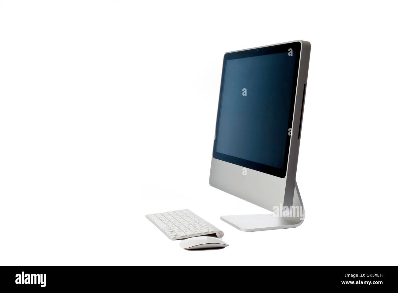 Modern Computer isolated on white Stock Photo - Alamy