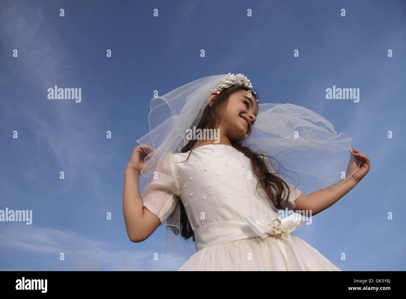 Happy holy communion Stock Photo - Alamy