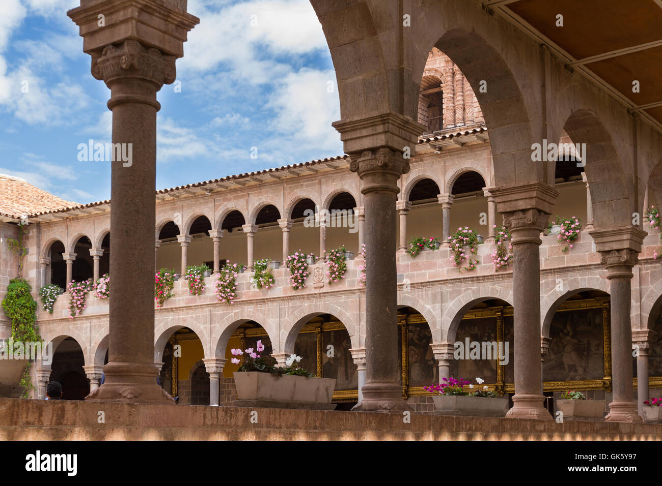Inside coricancha cusco peru hi-res stock photography and images - Alamy