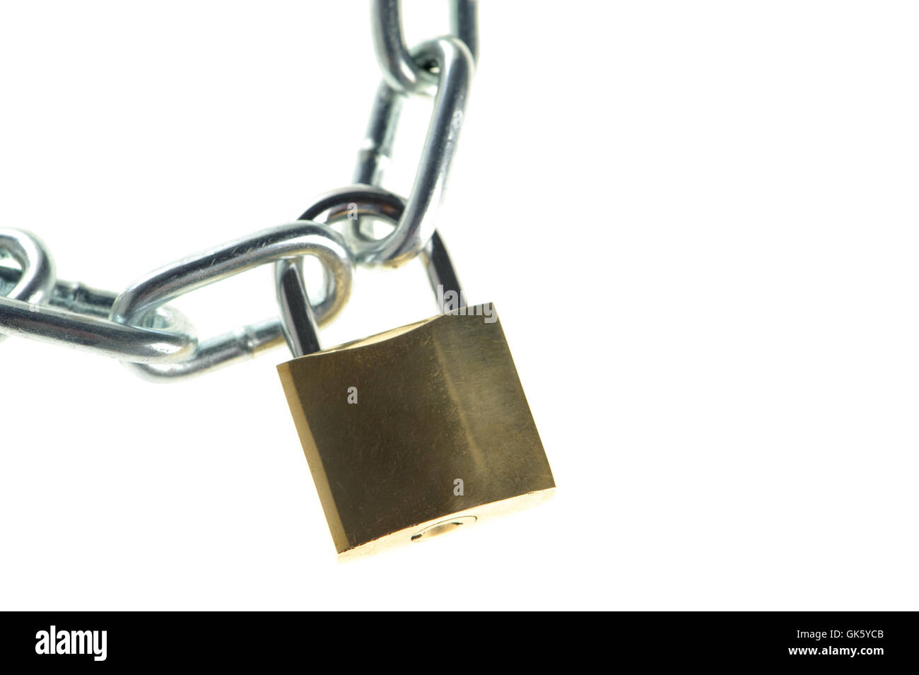 The lock with chain Stock Photo - Alamy