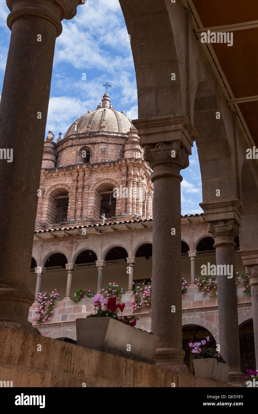 Inside coricancha cusco peru hi-res stock photography and images - Alamy