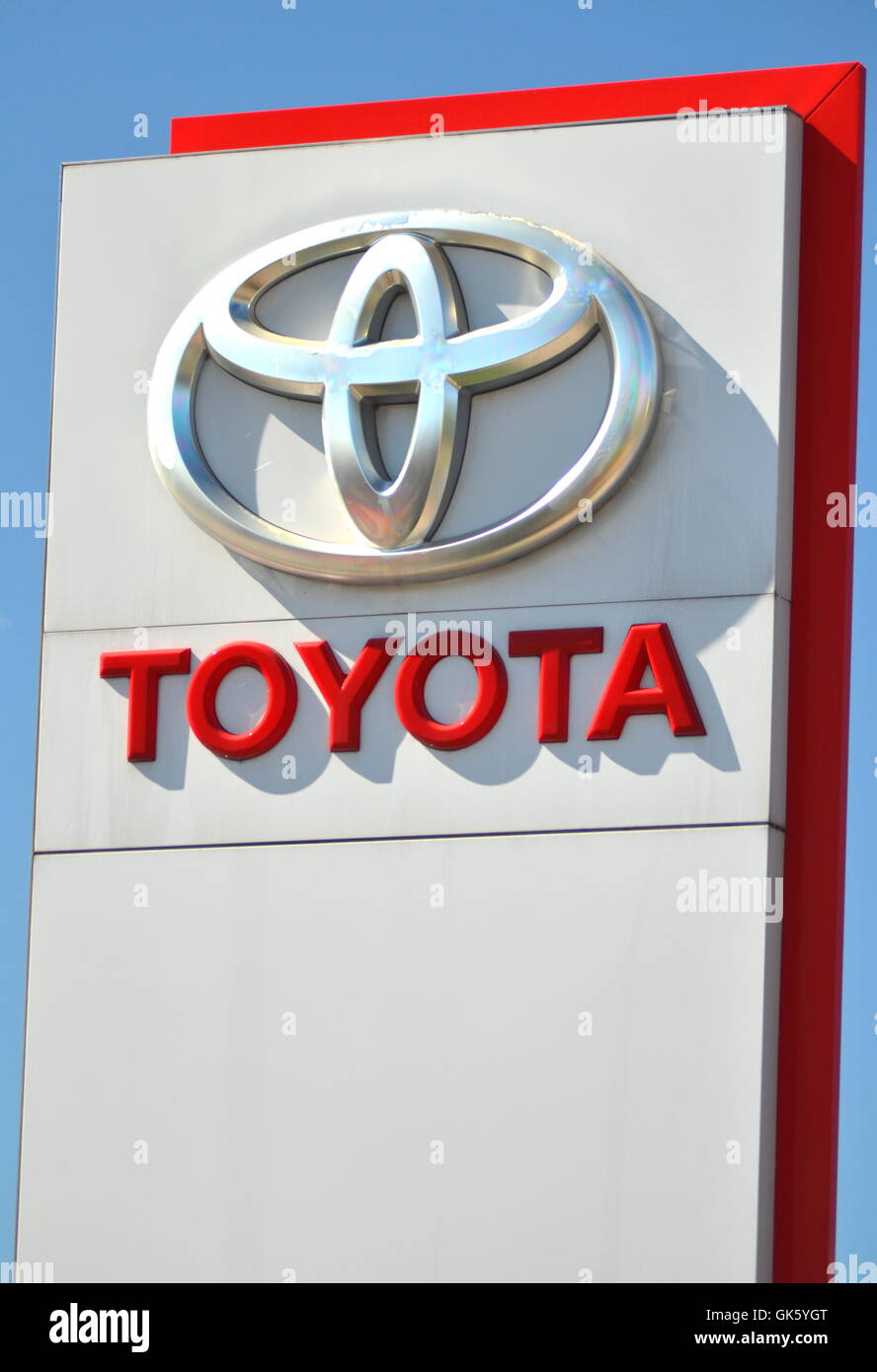 Logo of Toyota Stock Photo - Alamy