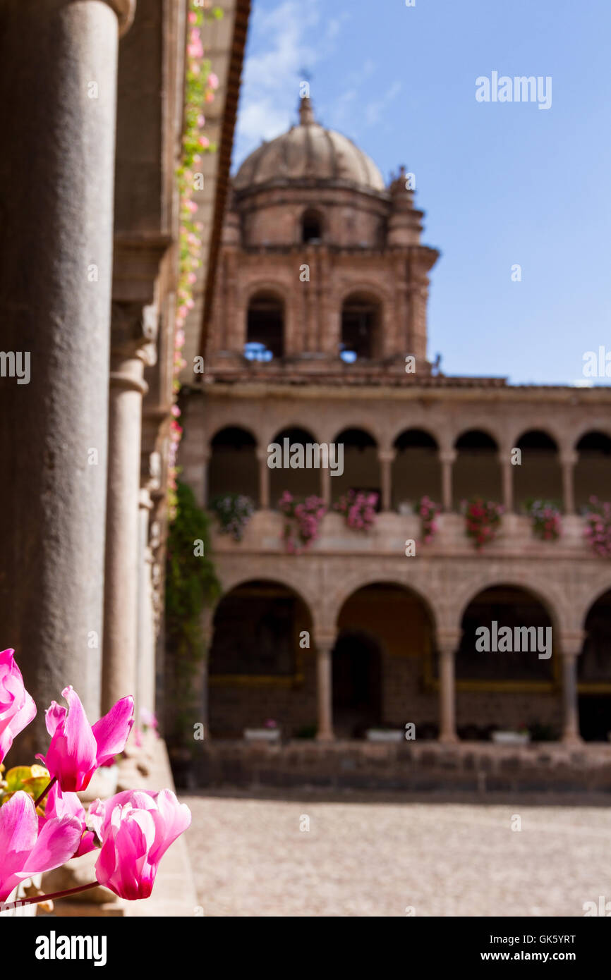 Inside coricancha cusco peru hi-res stock photography and images - Alamy