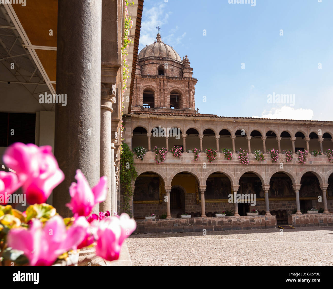 Inside coricancha cusco peru hi-res stock photography and images - Alamy