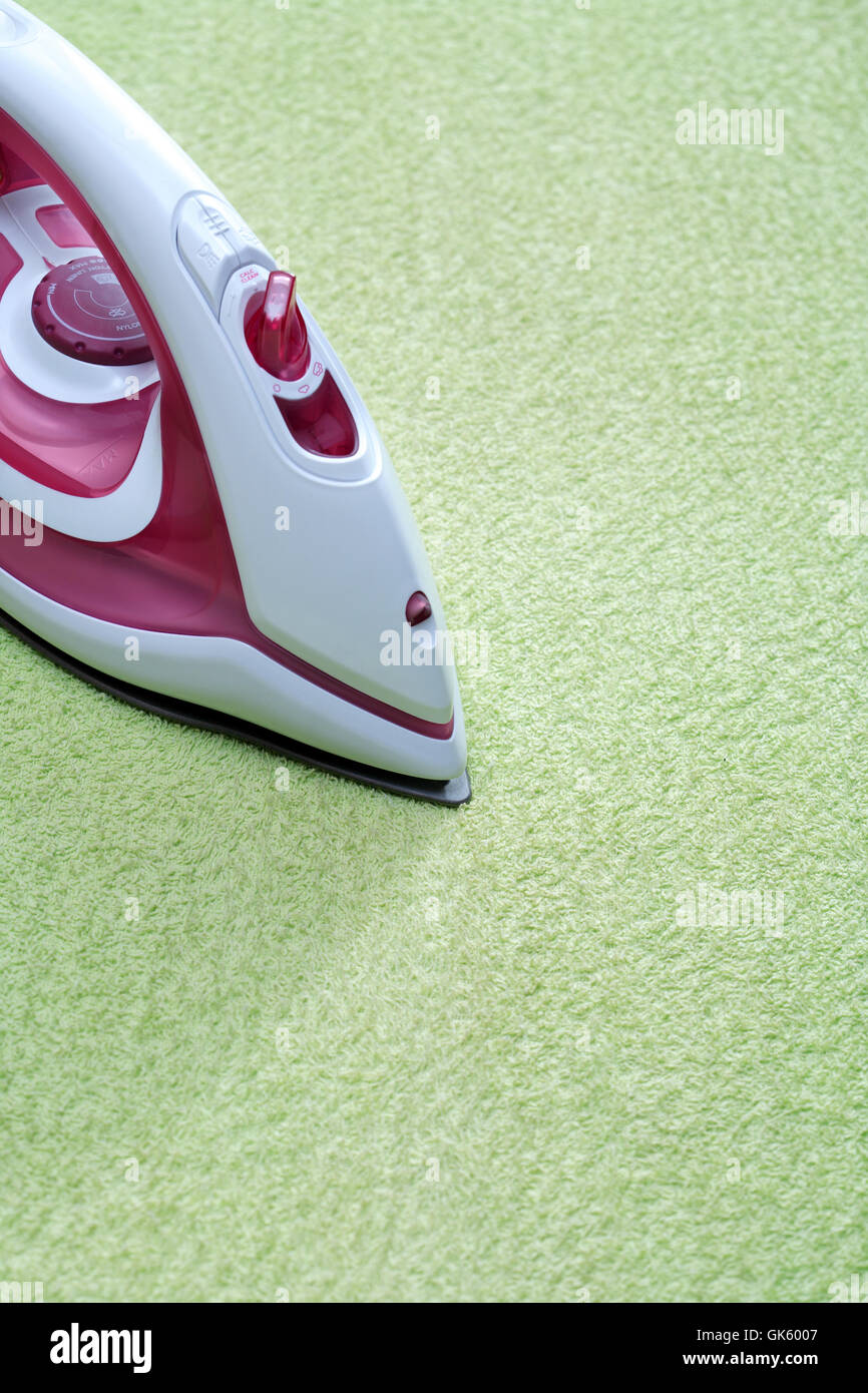 Iron On Cloth Stock Photo - Alamy
