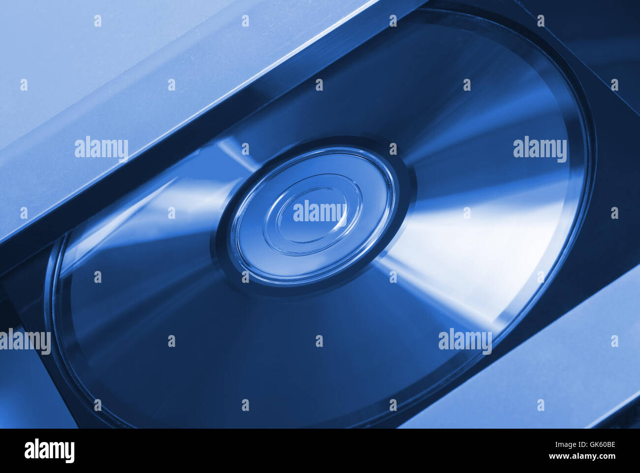 Computer disk blue color Stock Photo - Alamy