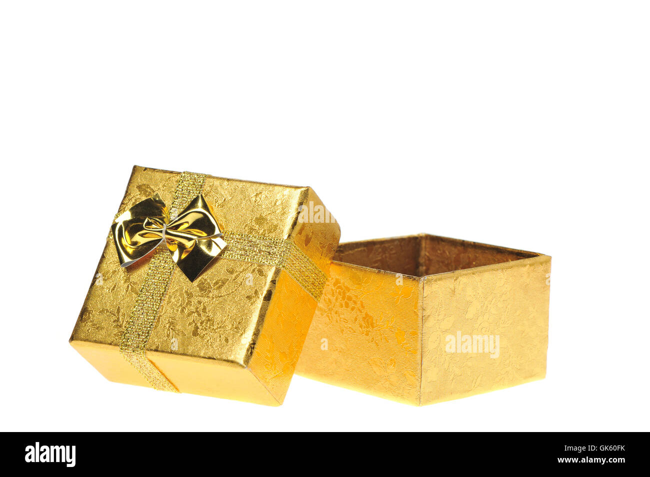 Gift box open Stock Photo - Alamy