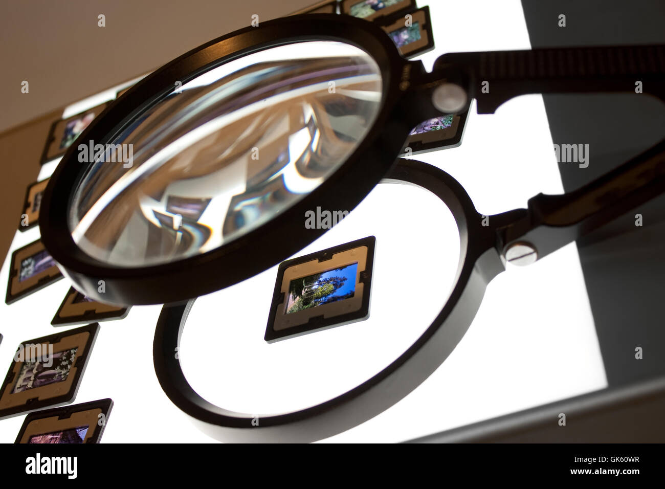 frame with slides Stock Photo - Alamy