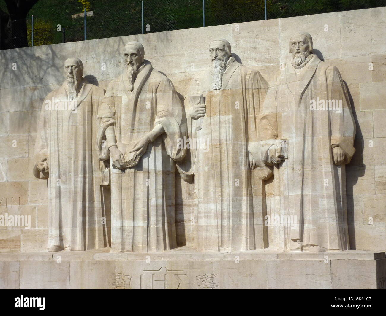 Wall of reformers, Geneva, Switzerland Stock Photo - Alamy