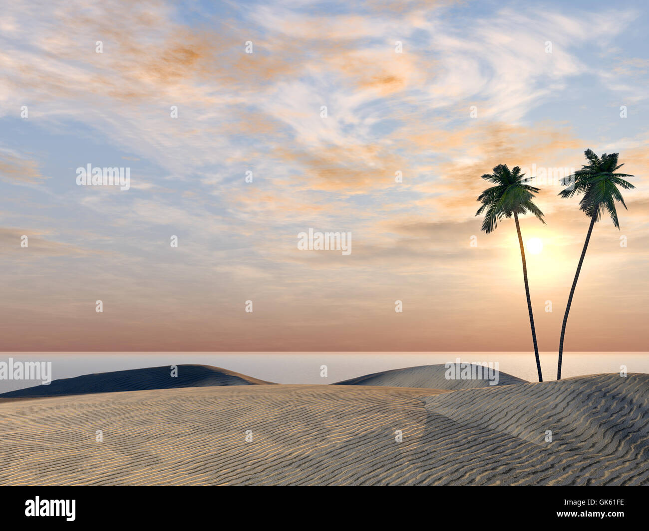 Sand dune beach coconut palm hi-res stock photography and images - Alamy