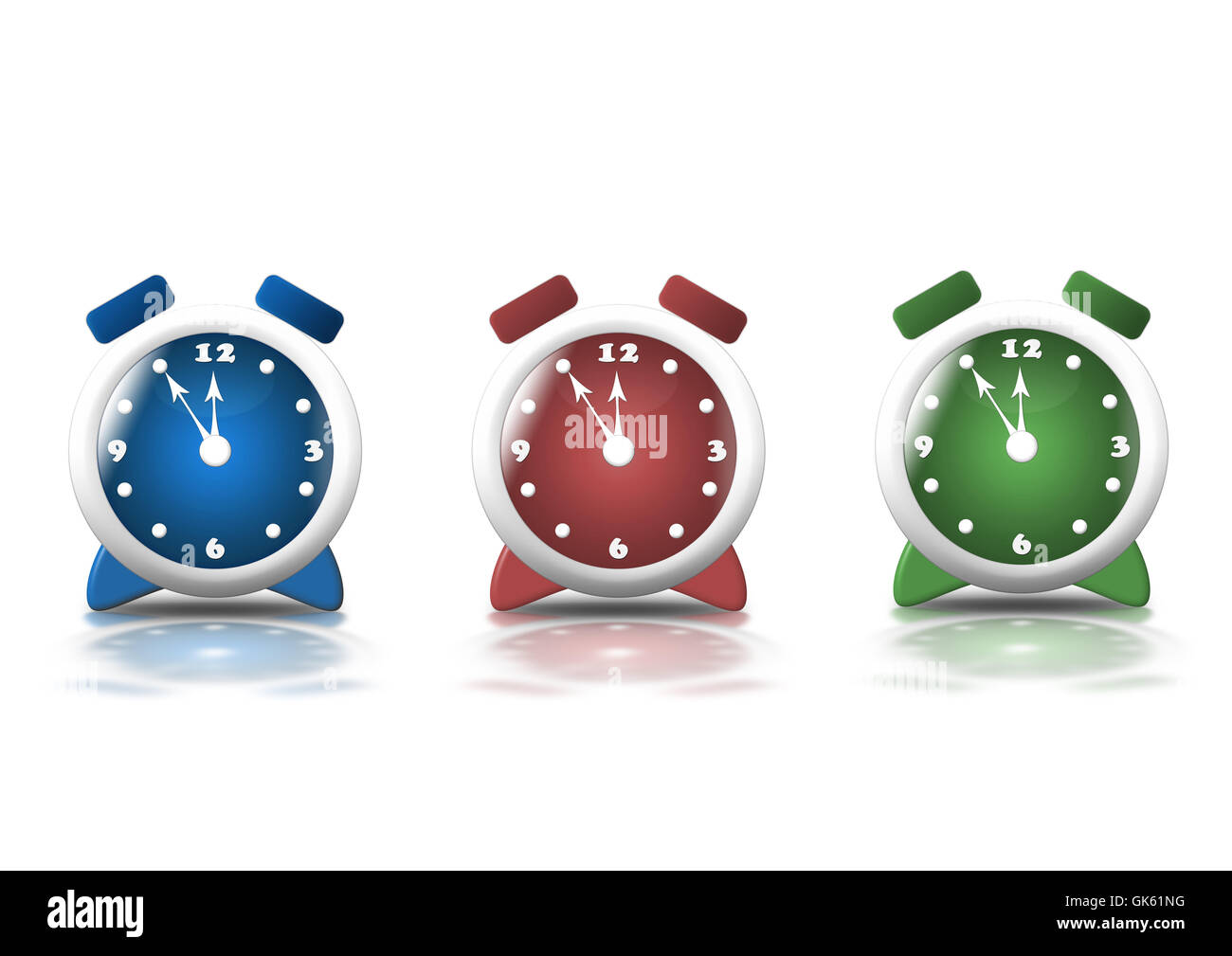 12 clocks hi-res stock photography and images - Alamy