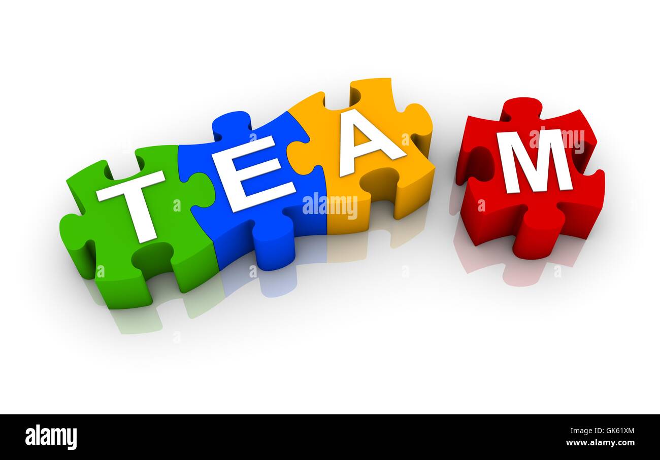 Putting a Team Together Stock Photo - Alamy