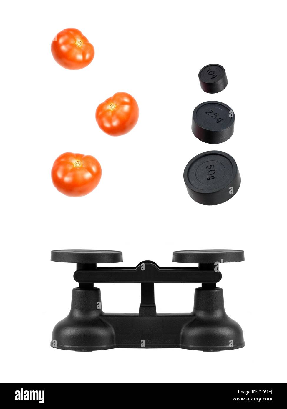 Kitch Balance Scales Stock Photo - Alamy