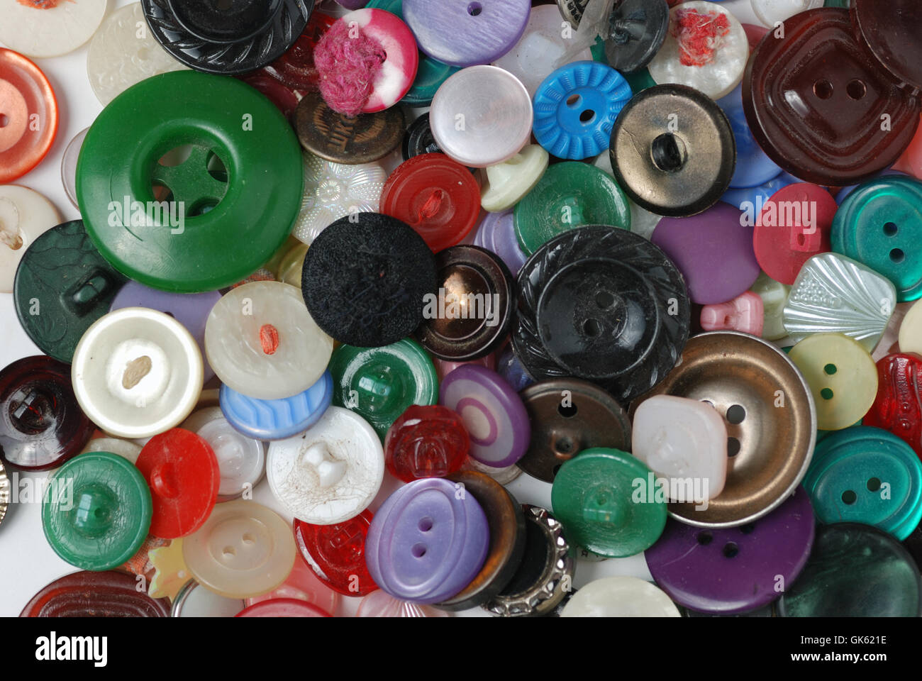 buttons for clothes Stock Photo - Alamy