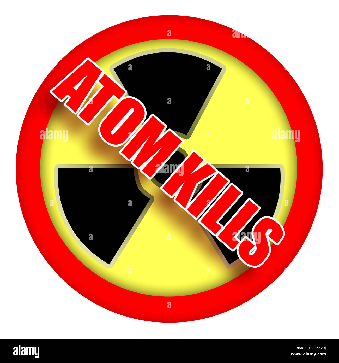 Anti pollution sign Cut Out Stock Images & Pictures - Alamy