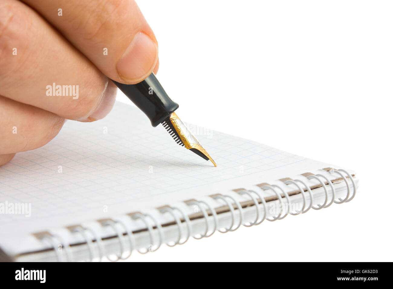 pen in hand Stock Photo - Alamy