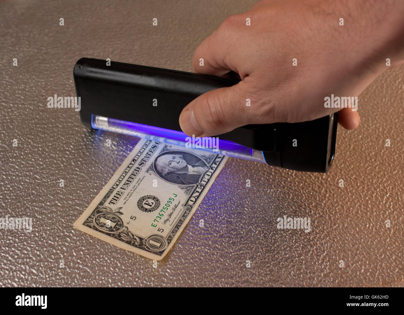 Checking dollar bill hi-res stock photography and images - Alamy