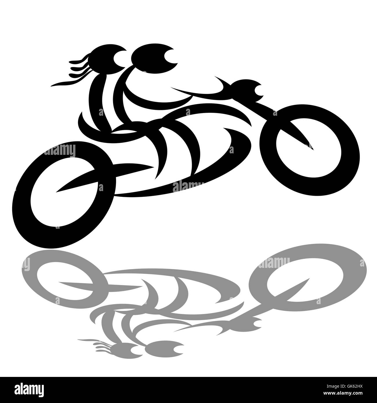 Jump motorcycle Black and White Stock Photos & Images - Alamy