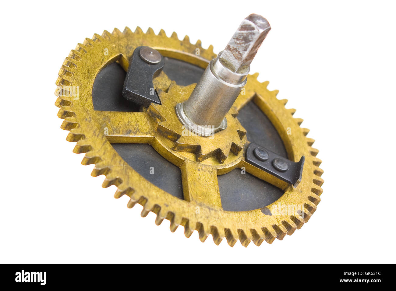 Gear of the clock Stock Photo - Alamy