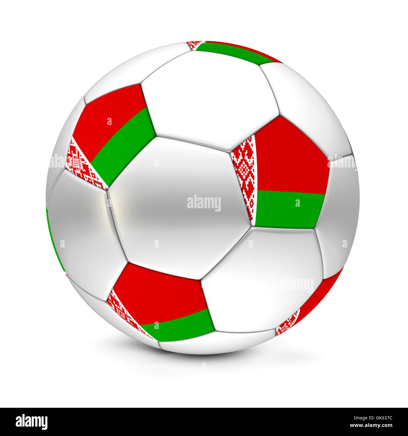 Soccer Ball/Football Belarus Stock Photo - Alamy