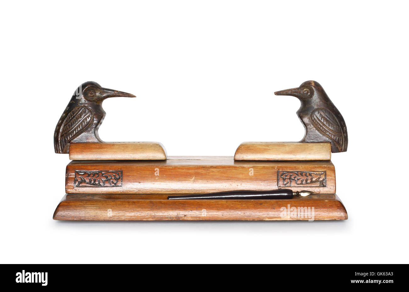 Vintage Desk Set Stock Photo - Alamy