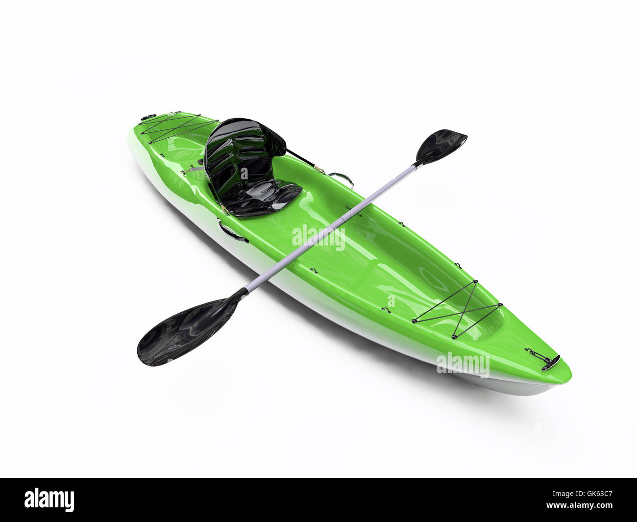 kayak isolated on white background Stock Photo - Alamy