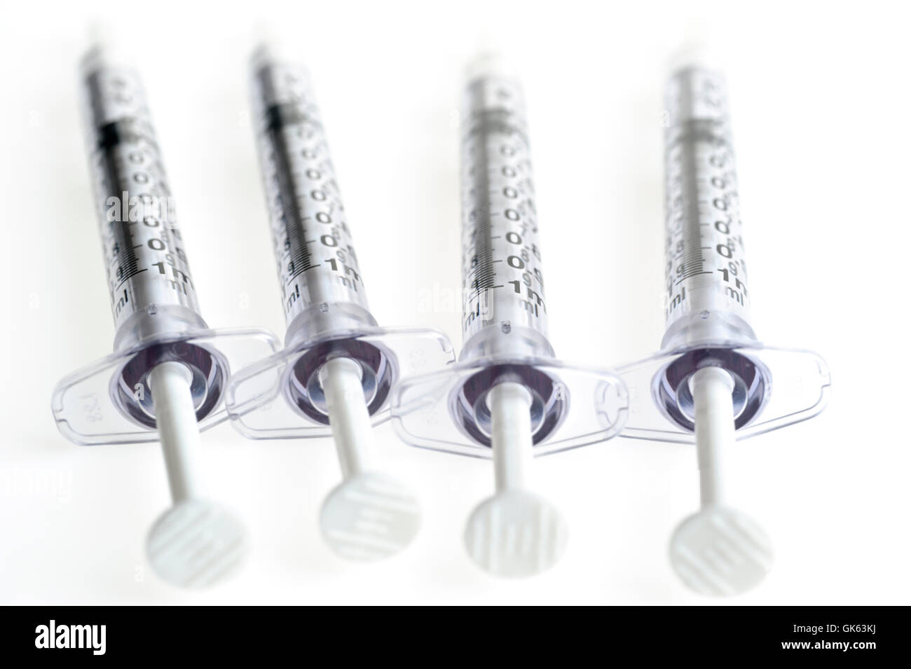 Draw up the injection syringe Cut Out Stock Images & Pictures - Alamy