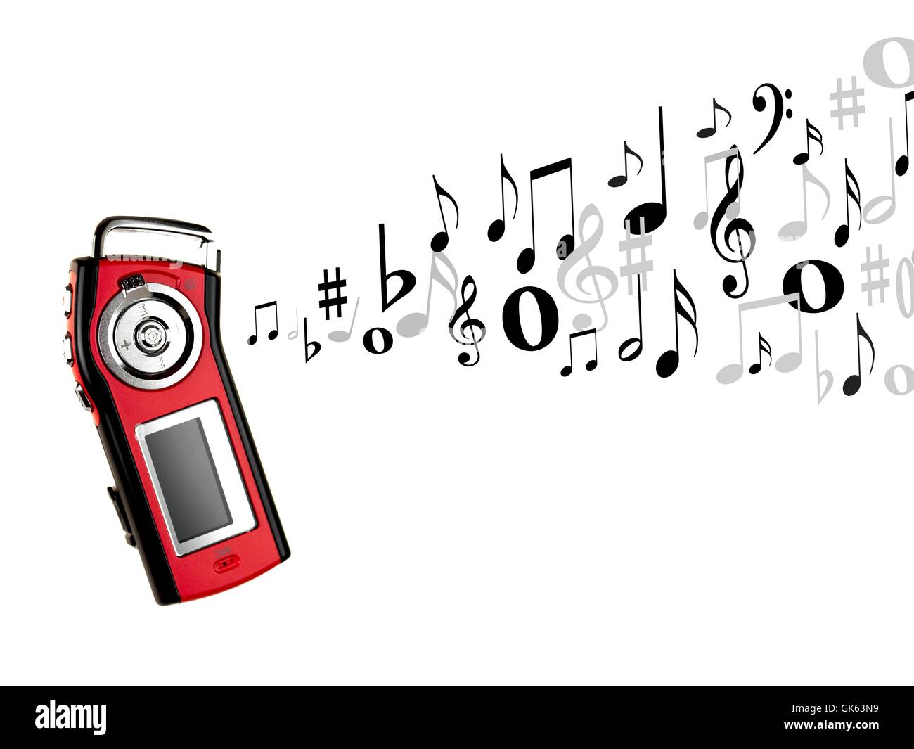 Notes device Cut Out Stock Images & Pictures - Alamy